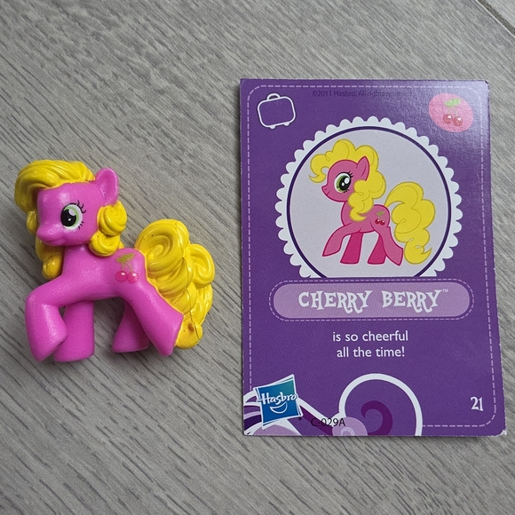 Hasbro | Toys | Cherry Berry My Little Pony | Poshmark